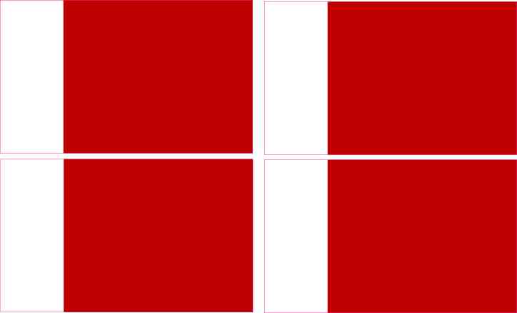 [4x] 6cmx3.6cm Dubai Flag Bumper Sticker Vinyl Car Window Decal Stickers