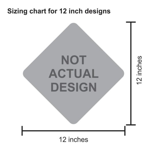 12in x 12in Student Driver On Board Sticker – StickerTalk®