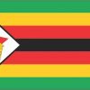 5in x 3in Zimbabwe Flag Magnet Magnetic Vehicle Flags