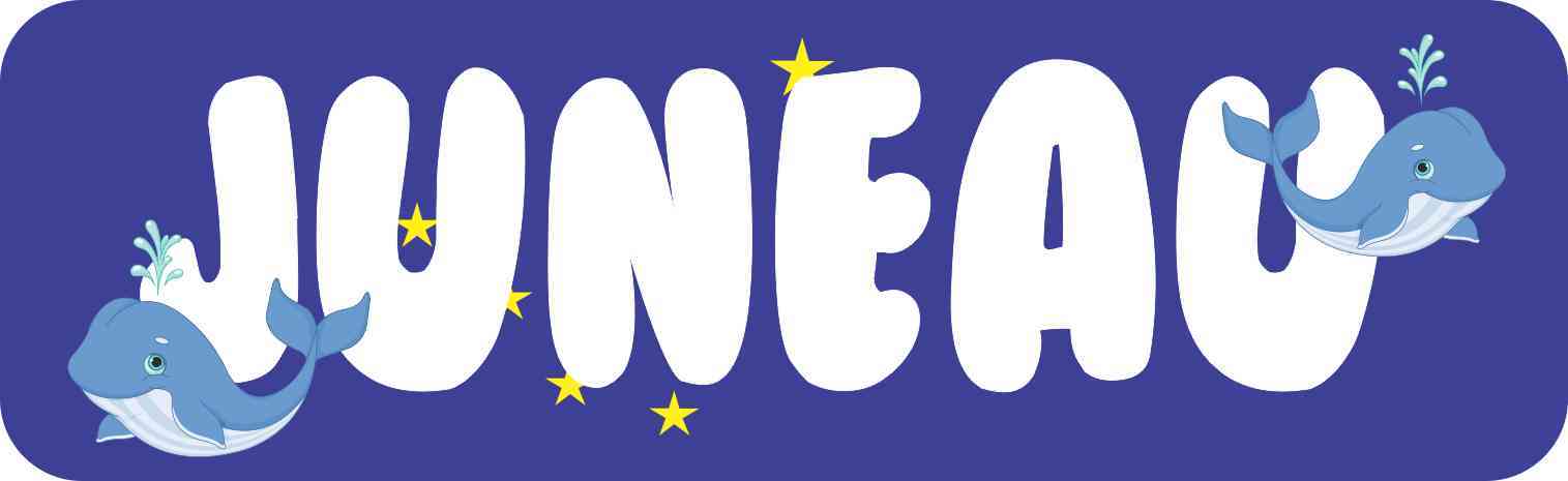 10in x 3in Juneau Magnet Vinyl Alaska Flag Car Magnets – StickerTalk®