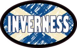4in x 2.5in Oval Scottish Flag Inverness Sticker – StickerTalk®
