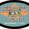 4in x 2.5in Oval Delaware Flag Rehoboth Beach Sticker – StickerTalk®