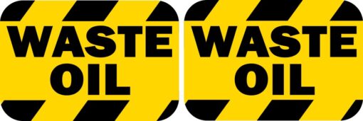 3in x 2in Waste Oil Stickers – StickerTalk®