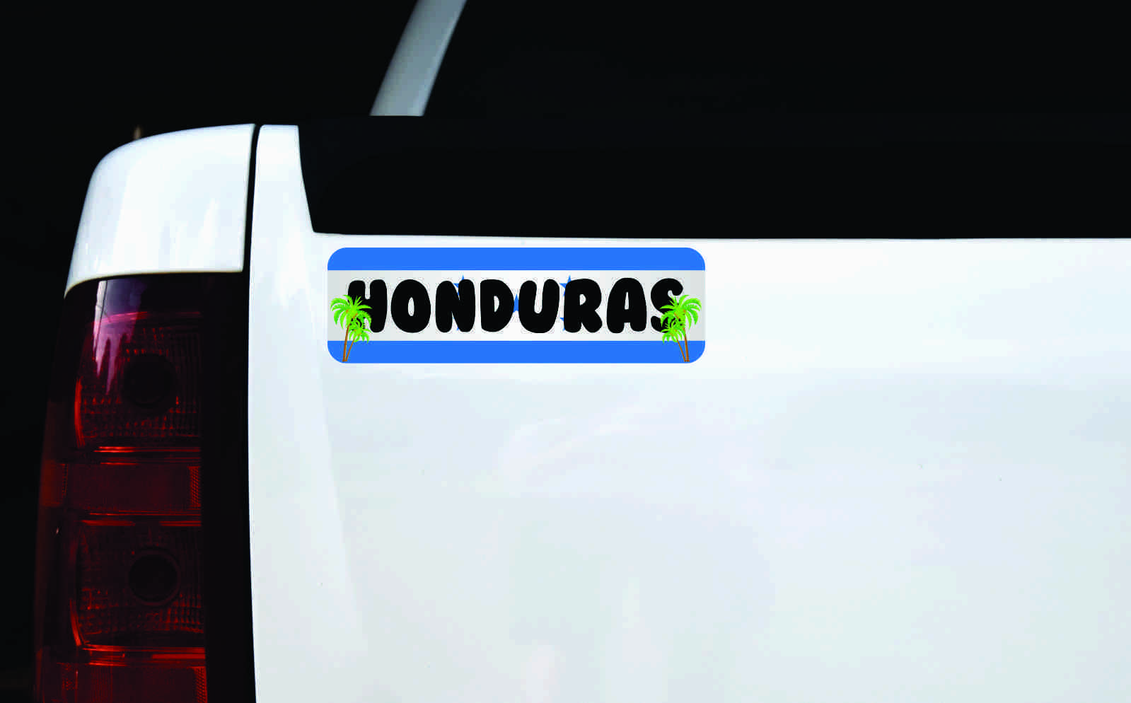 10in x 3in Honduras Vinyl Sticker - StickerTalk®