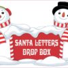 StickerTalk Santa Letters Drop Box Magnet, 6 inches x 4 inches