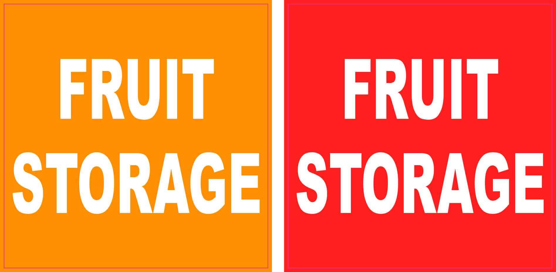 StickerTalk Fruit Storage Stickers, 3 inches x 3 inches – StickerTalk®