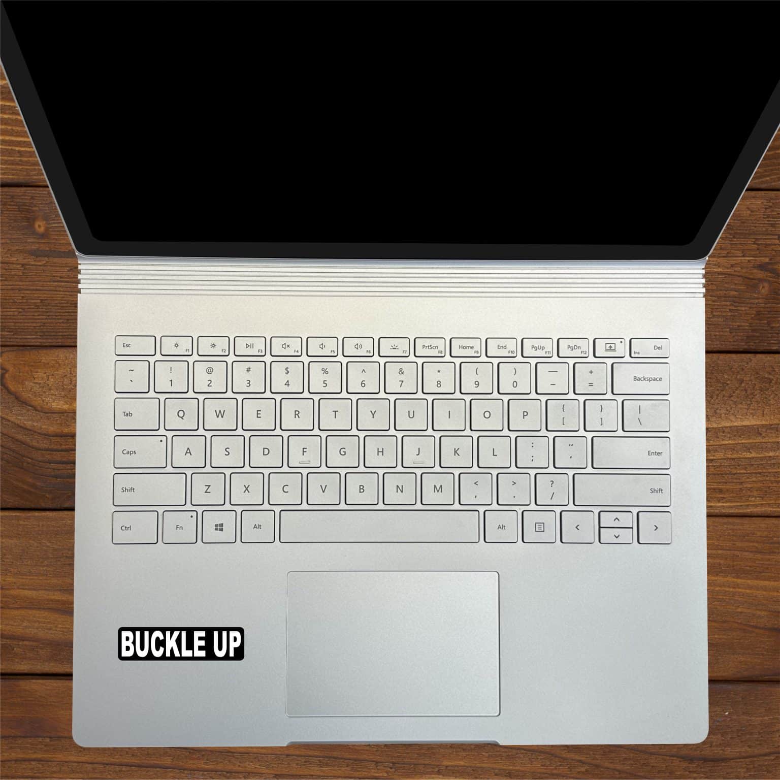 StickerTalk Buckle Up Stickers, 2.4 inches x 0.6 inches – StickerTalk®